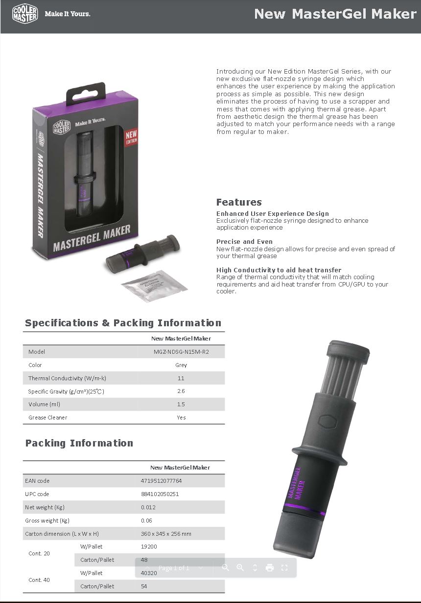 Review Mastergel Maker - Recensione Cooler Master Mastergel Maker